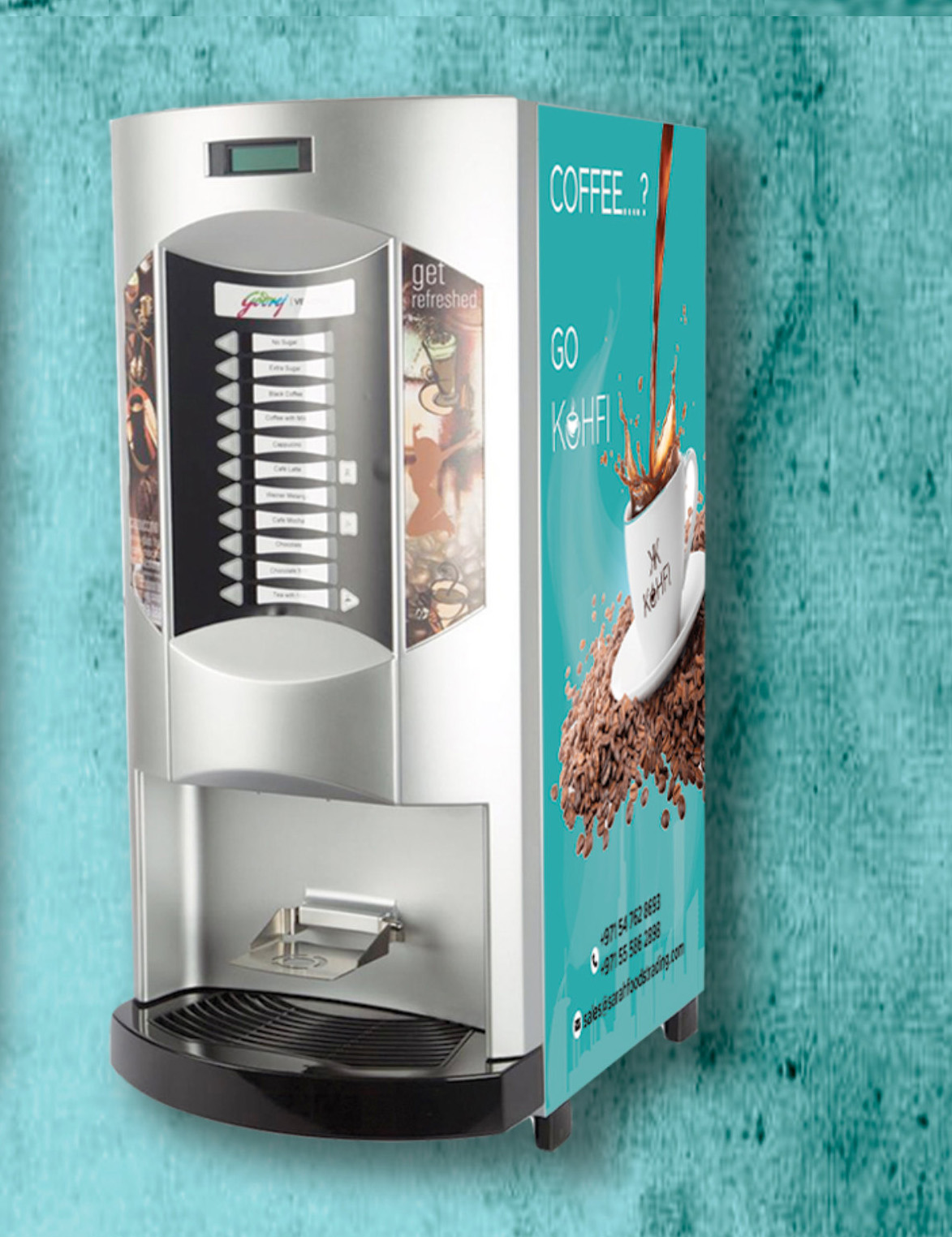 Vending Machine – SARAH for FOOD AND BEVERAGES TRADING CO. L.L.C